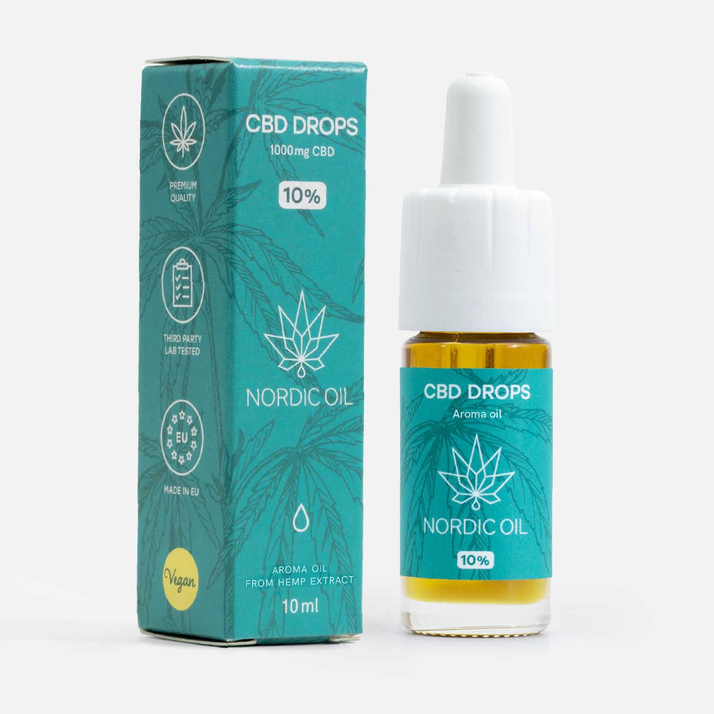 Full-Spectrum CBD Oil 10% Starter Oil + CBN | Nordic Oil