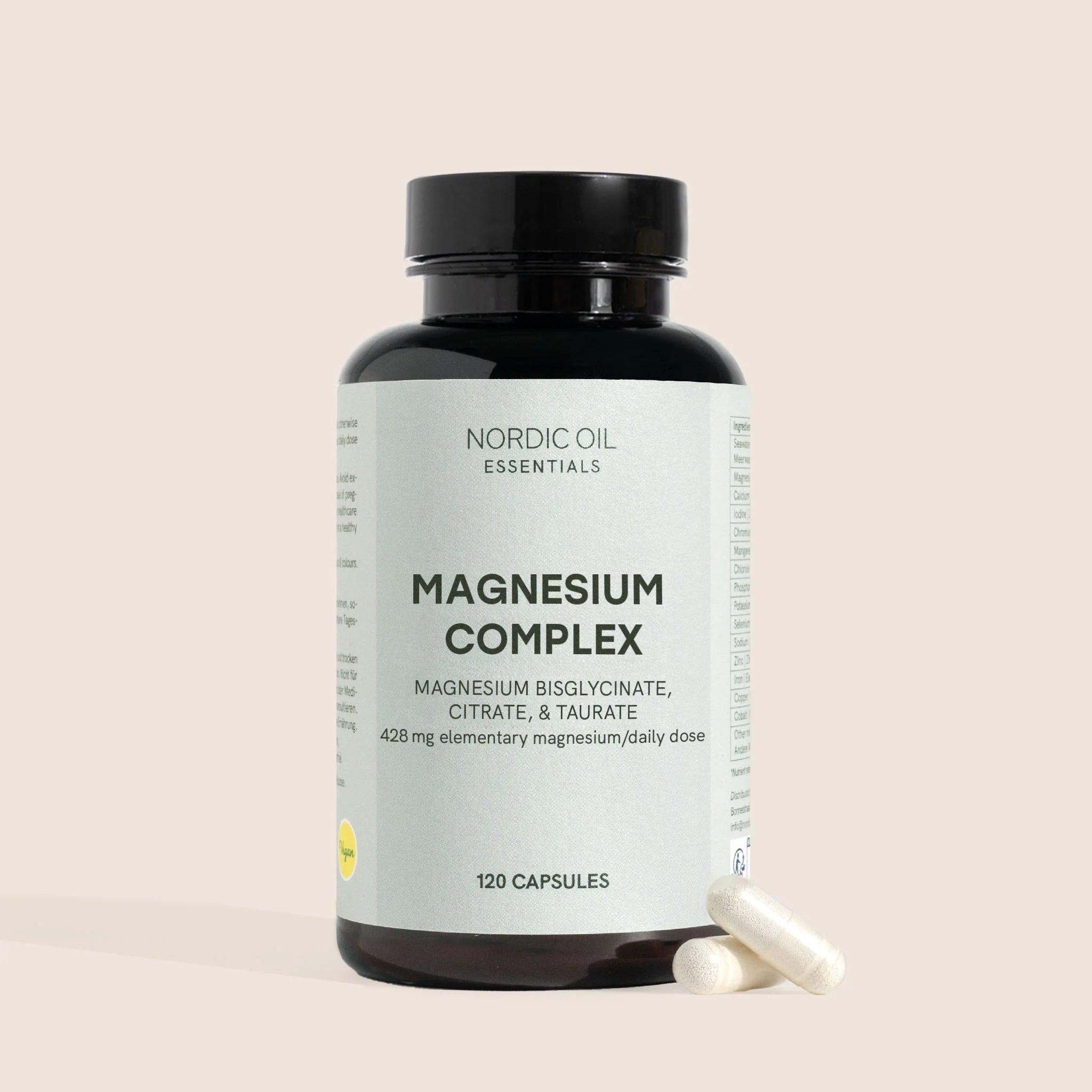 Magnesium complex- 120 tablets - balanced blend